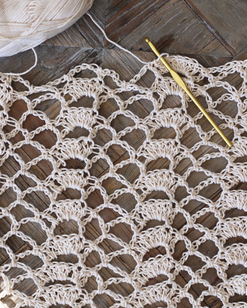 Island Beach Dress – A crochet pattern using shell stitches for a ...