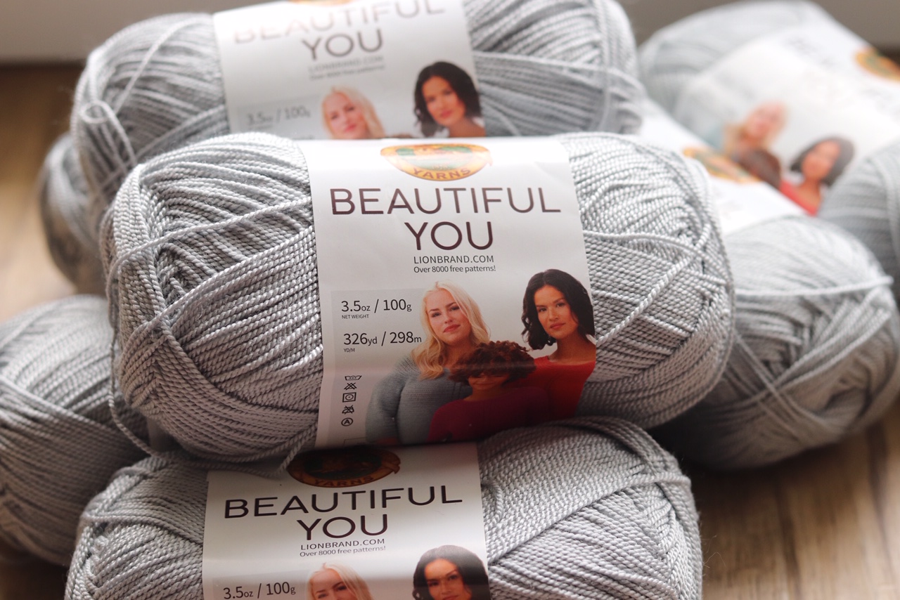 Fiber Friday – Lion Brand ‘Beautiful You’ Yarn Review - Knits 'N Knots
