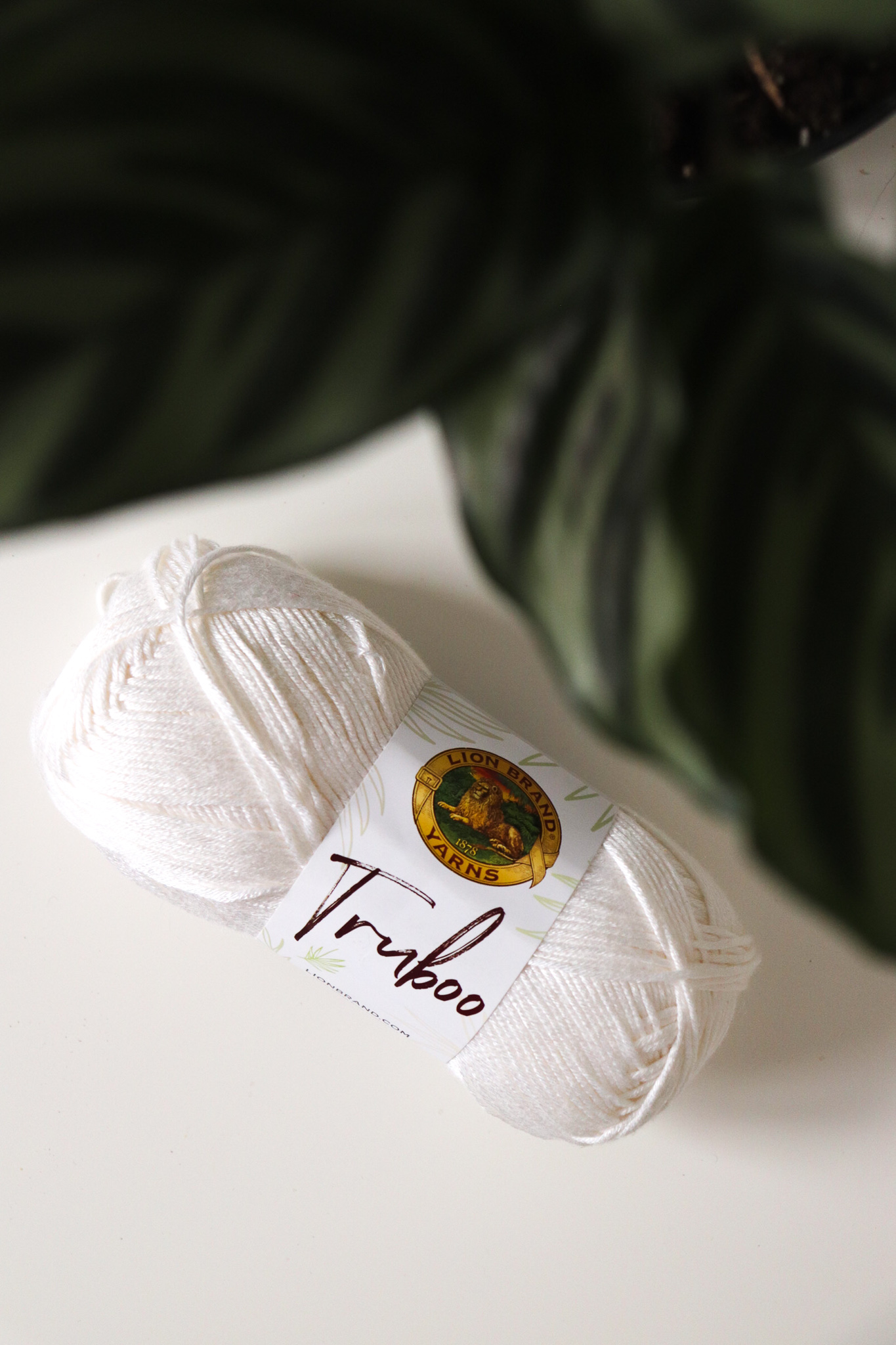 Fiber Friday – Lion Brand “Truboo” Yarn Review - Knits 'N Knots