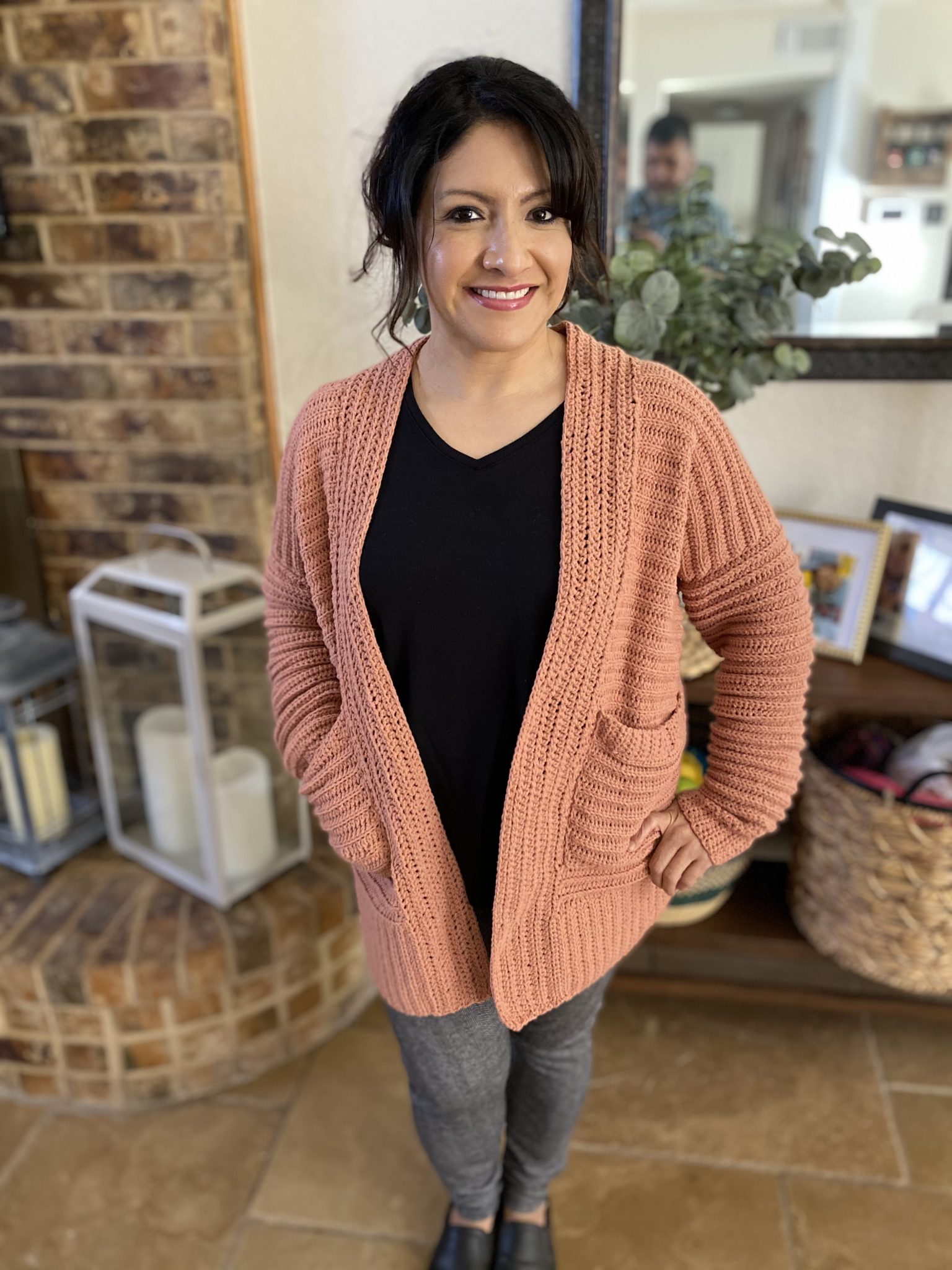 Body Language Cardigan – A Size-Inclusive Crochet Cardigan with Pockets ...