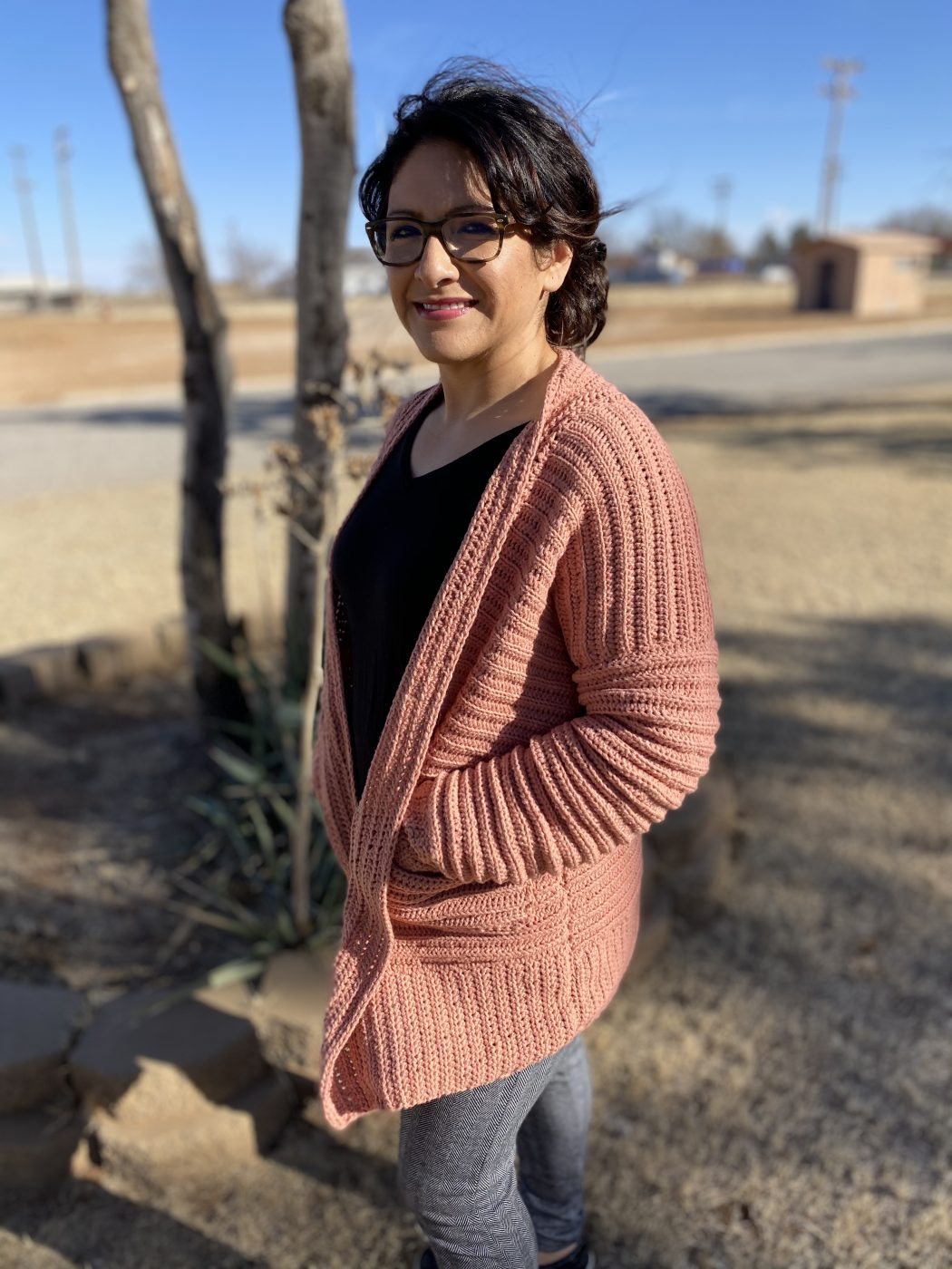 Body Language Cardigan – A Size-Inclusive Crochet Cardigan with Pockets ...