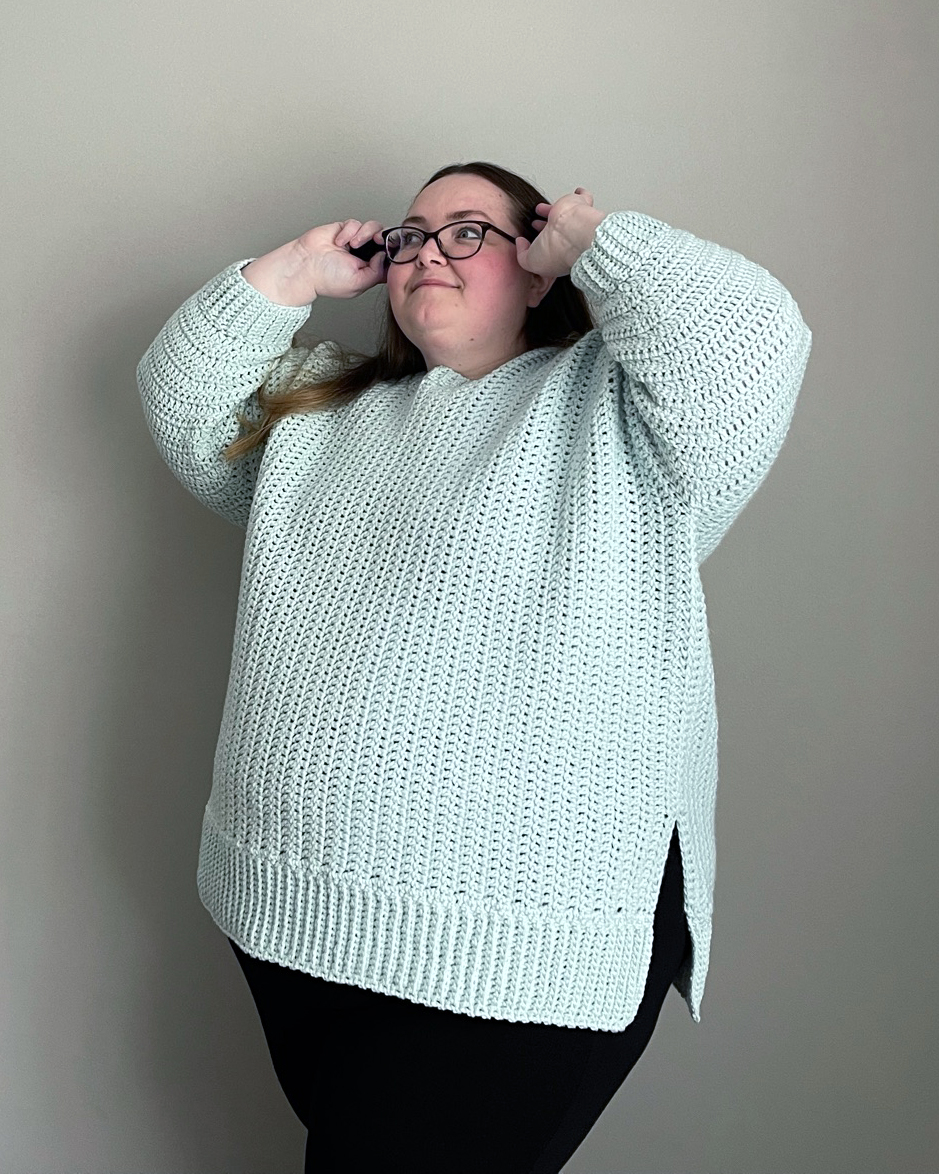 Sacred Woods – Crochet Pattern for Side-Split Sweater (from my book ...