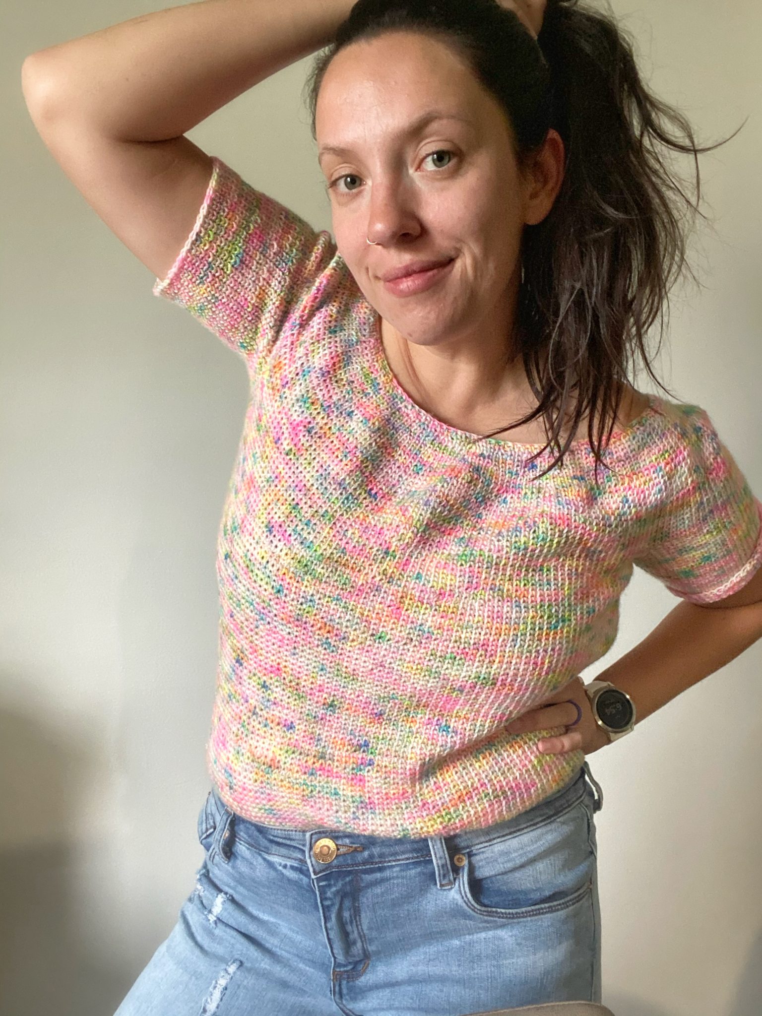 Amber Magic – Crochet Pattern for Off-The-Shoulder Circular Yoke ...