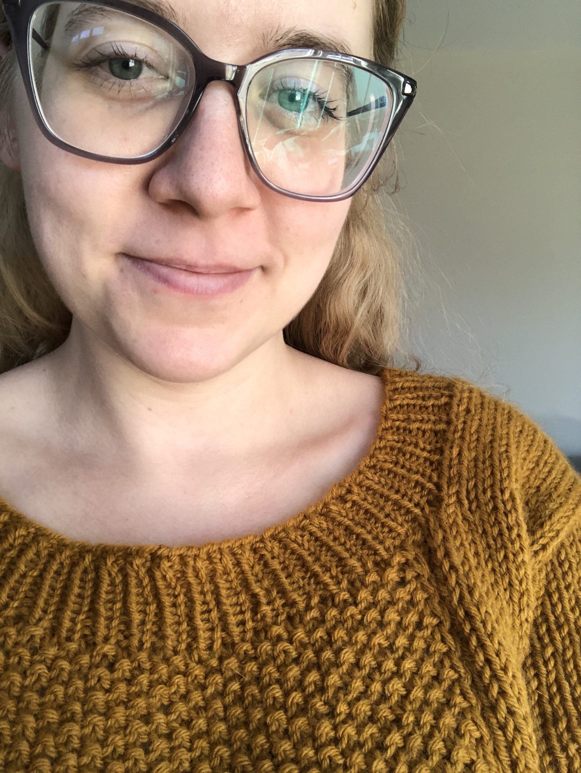 Partridge Pullover – Drop Shoulder Sweater with Center Seed Stitch ...