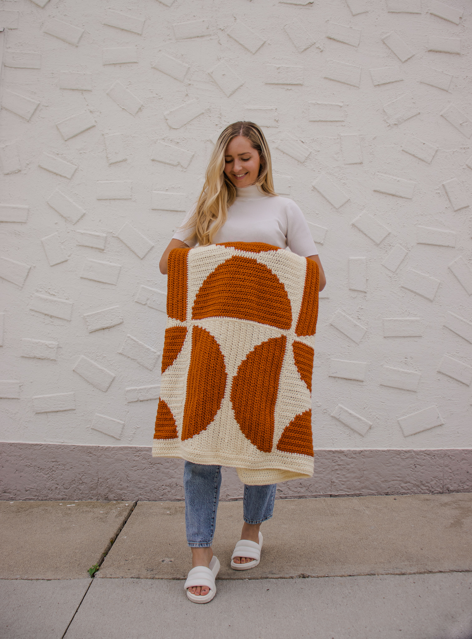 MCM Throw – Crochet Pattern for Blanket Inspired by Mid-Century Art ...