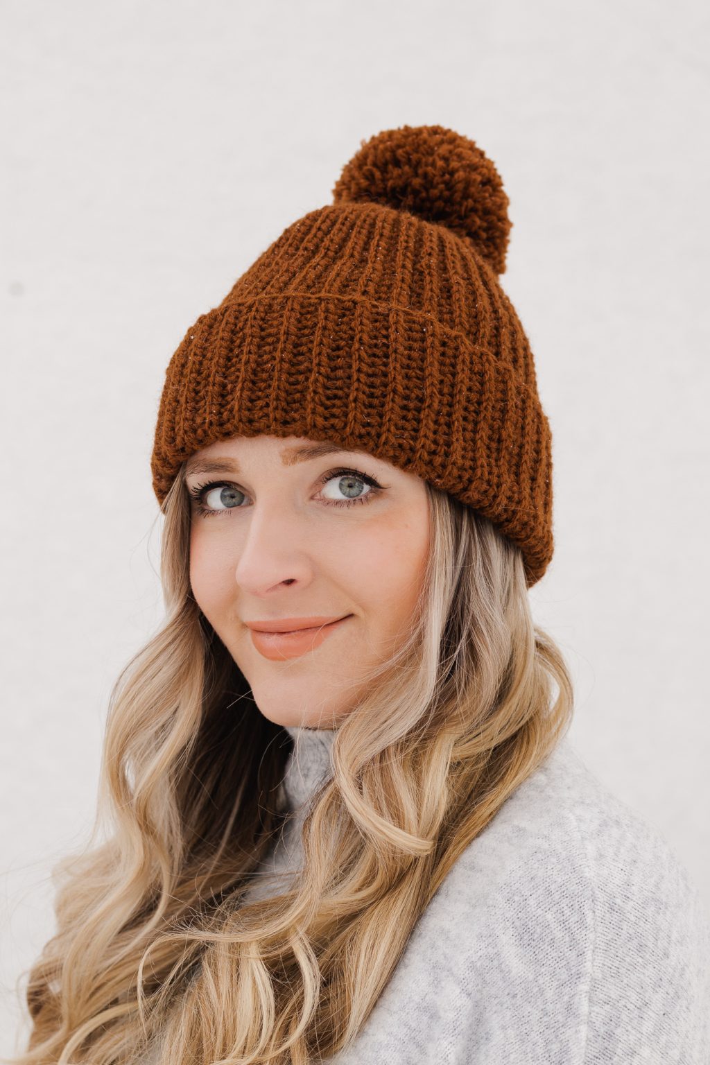 Kenaston Toque – Crochet Pattern for Ribbed Hat with Pom Pom [5 sizes ...