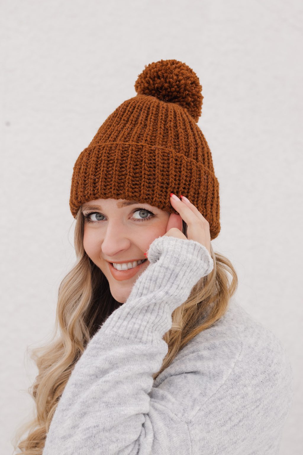 Kenaston Toque – Crochet Pattern for Ribbed Hat with Pom Pom [5 sizes ...
