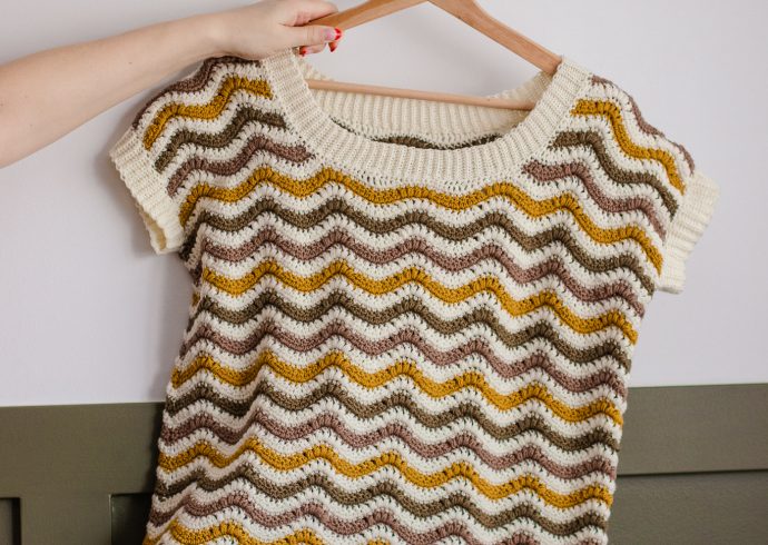 MCM Throw – Crochet Pattern for Blanket Inspired by Mid-Century Art ...