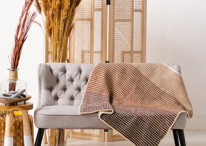 MCM Throw – Crochet Pattern for Blanket Inspired by Mid-Century Art ...