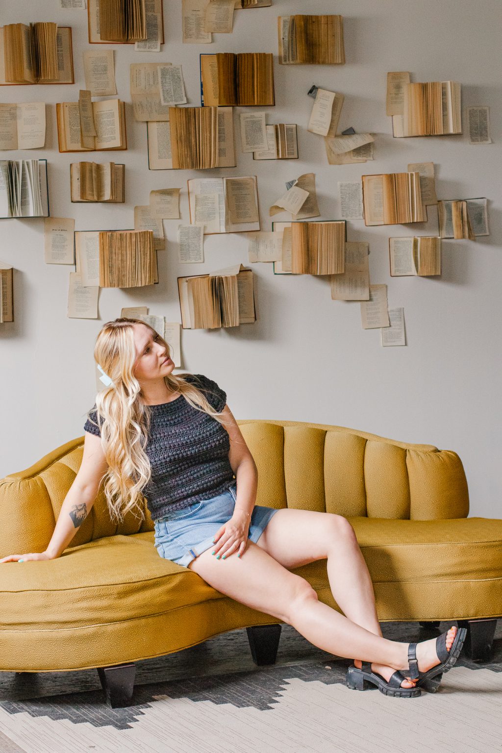 Sylvan Yoke – Crochet Pattern for DK weight Top-Down, Seamless Circular ...