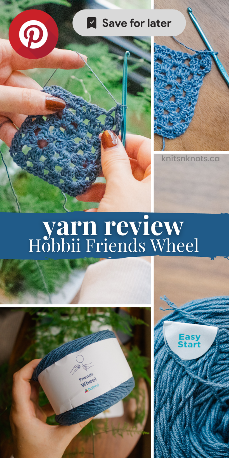 Fiber Friday – Hobbii “Friends Wheel” Yarn | Yarn Review - Knits 'N Knots