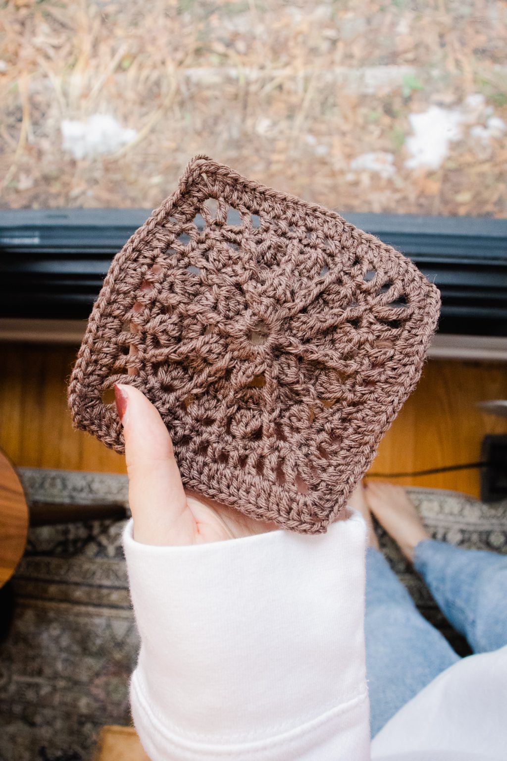 Clifton Granny Cowl – Textured Granny Square Cowl in Fingering Weight ...