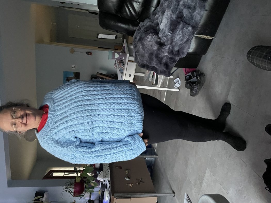 Bridgeland Pullover – Knitting Pattern for Top-Down Drop Shoulder ...