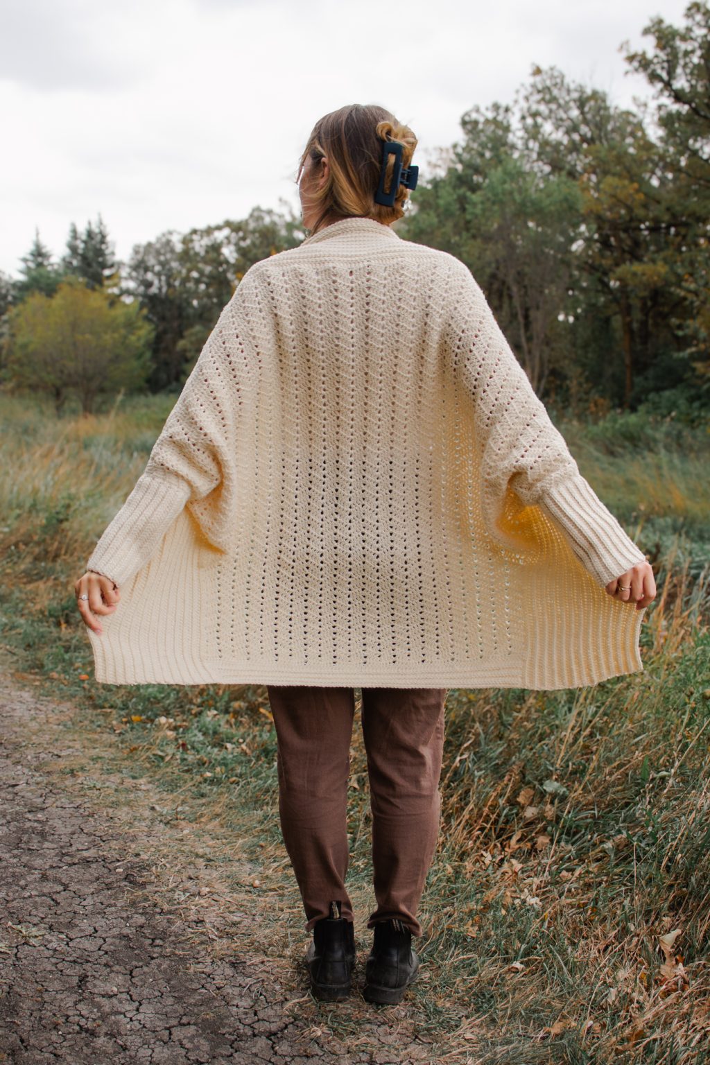 St. James Cardigan – Crochet Pattern for Shrug-Style Cocoon Cardigan ...