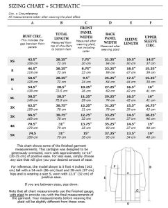 Plaid Cardigan – Crochet Pattern for Size Inclusive, Beginner-Friendly ...
